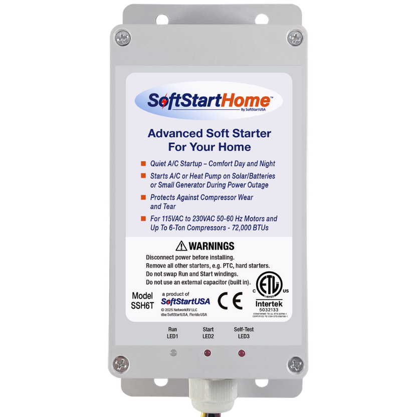 SoftStartHome™ 6-Ton – Soft Start For Air Conditioner And Heat Pump Un ...