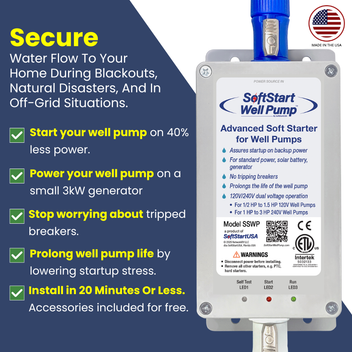 SoftStart Well Pump™ – 120V and 240V Water Well Pump Soft Start ...