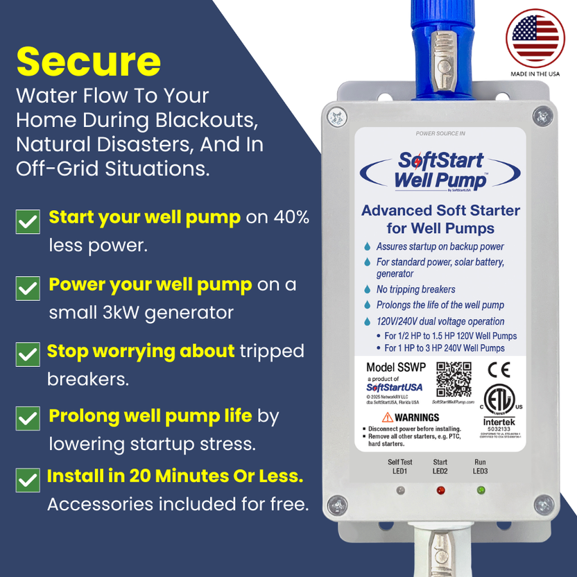 SoftStart Well Pump™ – 120V and 240V Water Well Pump Soft Start Guaran ...